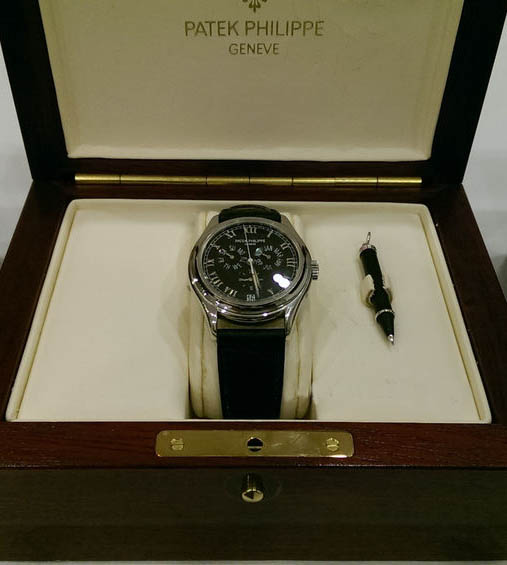 The Patek Philippe 5055G Calatrava Watch